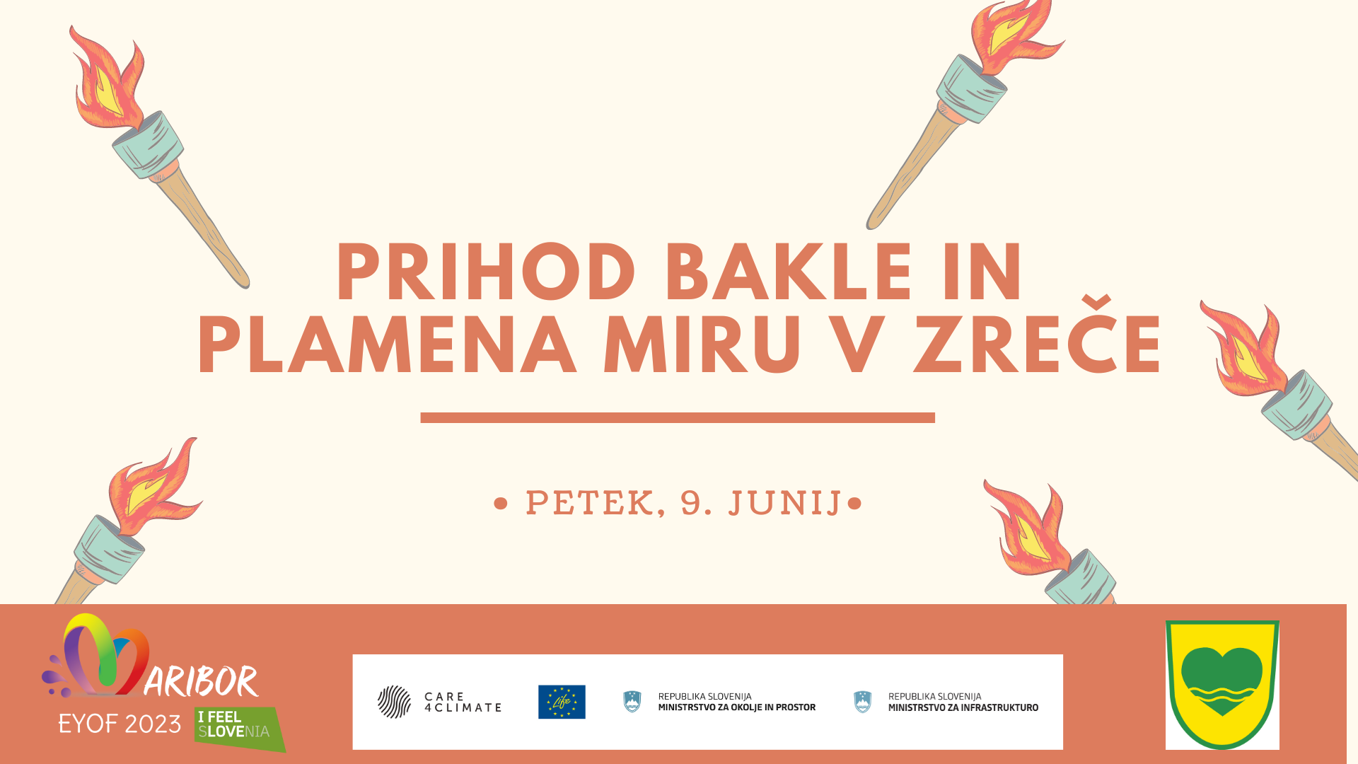 Prihod bakle in plamena miru v Zreče - Turistično informacijski center ...